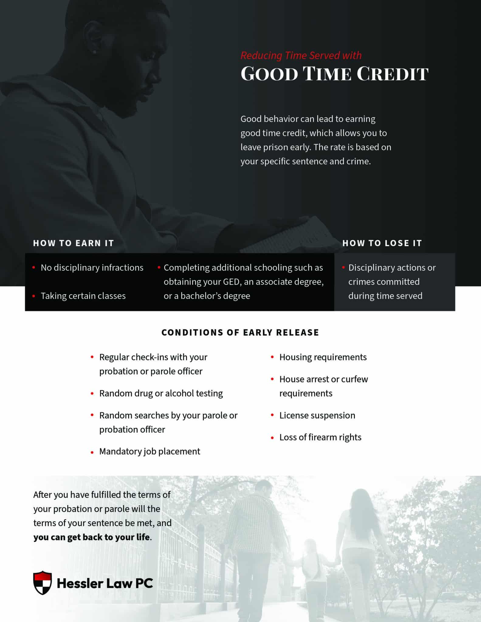 Reducing Time Served with Good Time Credit | Hessler Law